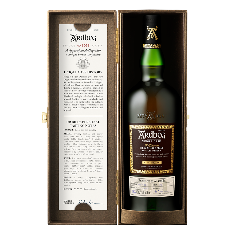 Ardbeg Single Cask No. 3063 – Official Store of Ardbeg Australia